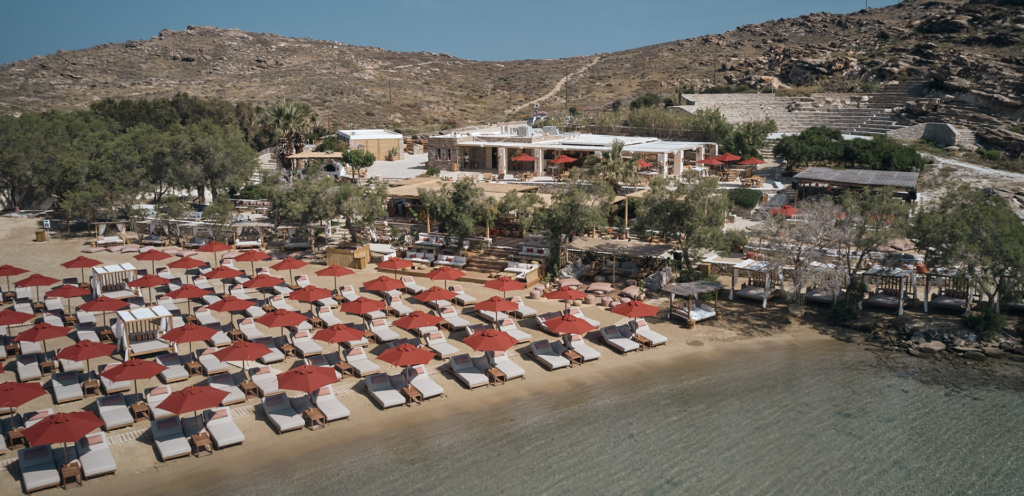 Monastiri Beach Paros Guide: Location Map Distances Photos