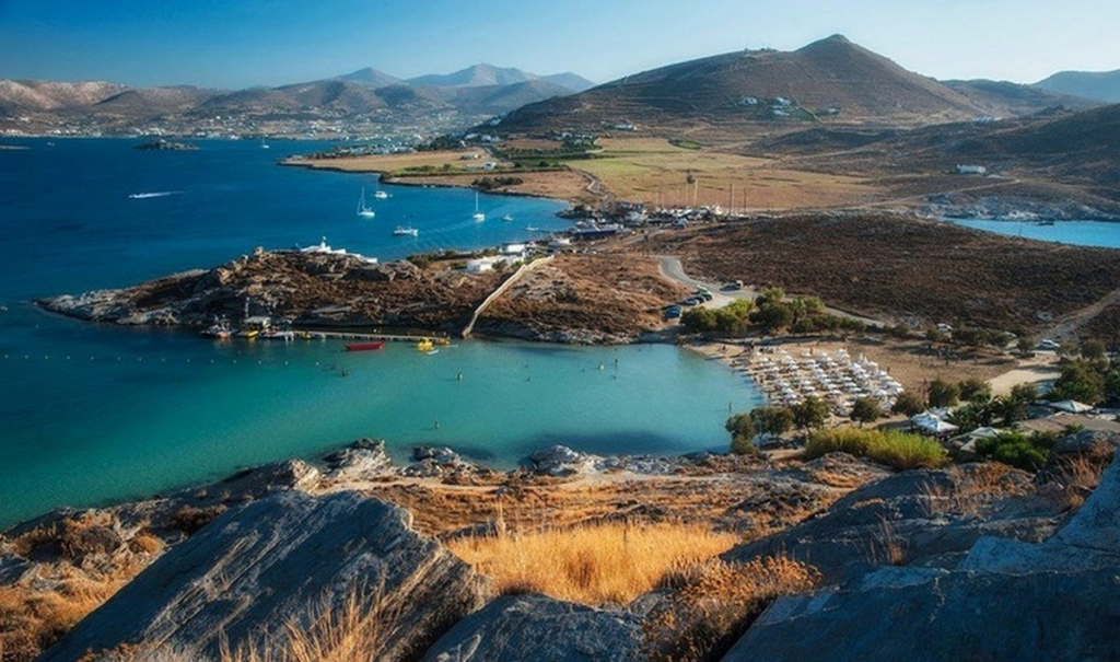 Monastiri Beach Paros Guide: Location Map Distances Photos