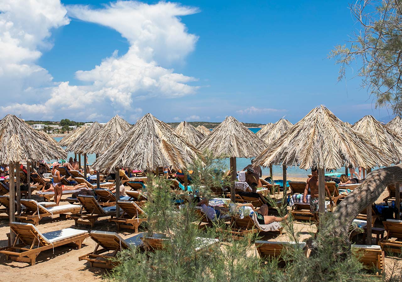 best beach clubs in paros